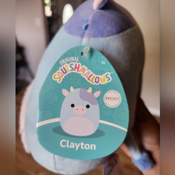 Squishmallows | Toys | Squishmallows Clayton The Blue Cow 8 | Poshmark